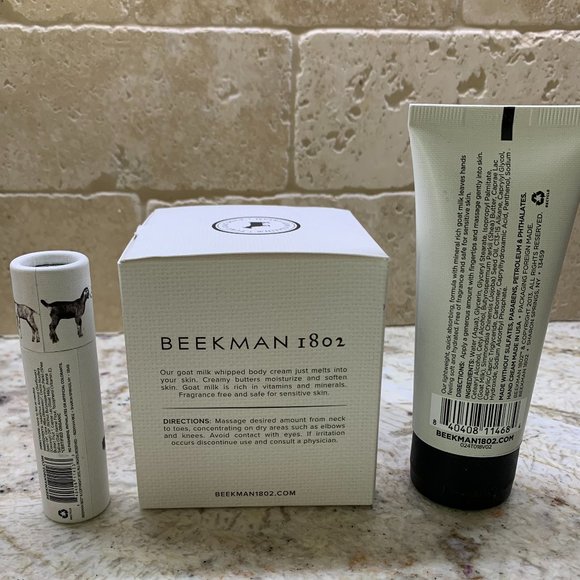 Beekman 1802 | Bath & Body | Beekman 82 Pure Goat Milk Triowhipped Body ...
